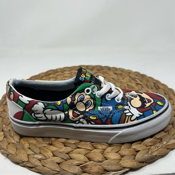 Vans | Shoes | Nintendo And Vans Era Mario And Friends Skate Shoe Mario ...